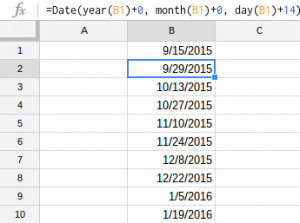 How to populate sequential dates in Excel - Louise Treadwell